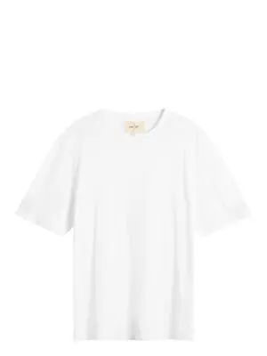 Folk Relaxed Assembly T-shirt - White Nep