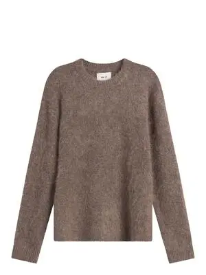 Nn07 Russell Alpaca Blend Jumper - Mable Husk
