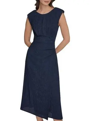 Donna Karan New York Cap Sleeve Midi Dress - Nightfall