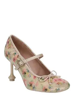 CIRCUS NY BY SAM EDELMAN Vivian Mary Jane Pump - Vanilla Bean Multi
