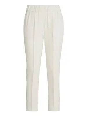 Brunello Cucinelli Tailored Jogger Trousers - Off-white