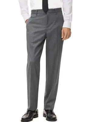 Mango Straight Leg Pants - Grey