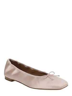 Vince Darla Satin Ballet Flats - Casarosa