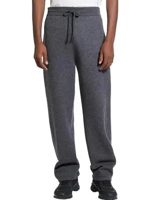 Theory Boiled Jogger Pants - Dark Gray Melange