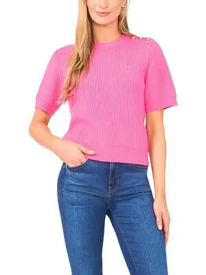 Ted Baker London Liya Crewneck Sweater - Precious Pink