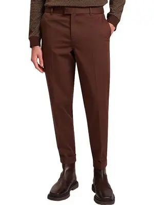 Ted Baker London Moses Tapered Fit Pants Dark Brown