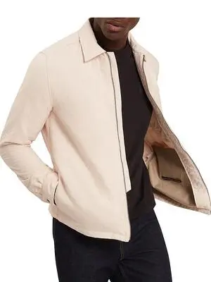 Ted Baker London Thova Relaxed Fit Quilted Overshirt - Beige