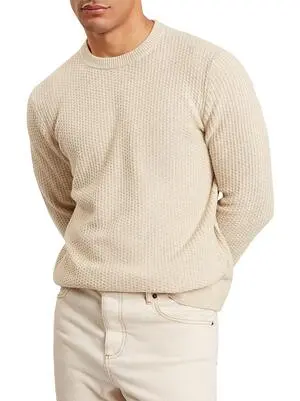 Ted Baker London Crewneck Sweater - Natural