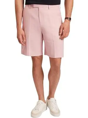 Ted Baker London Slim Fit Linen Shorts - Light Pink