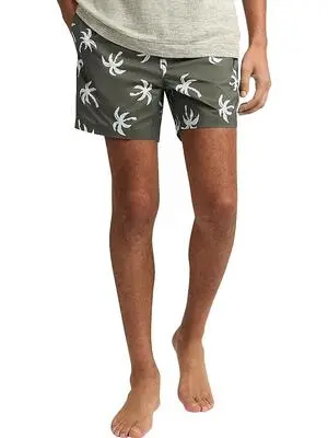 Onia Charles 5" Swim Trunks - Soft Olive