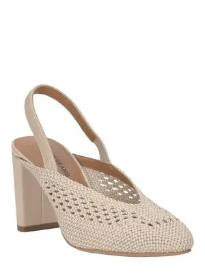 Lucky Brand Melony Slingback Pump Natural Mk Knit