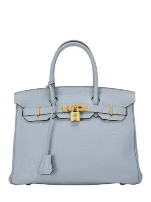 Hermès Togo Birkin 30 - Blue Lin