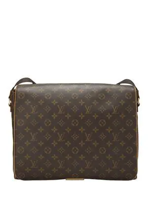 LOUIS VUITTON Monogram Abbesses Messenger Bag - Brown