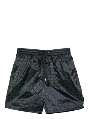 Sandro Patterned Swim Shorts - Grey