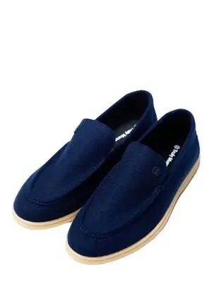 Gobi Cashmere Cashmere Loafers Navy