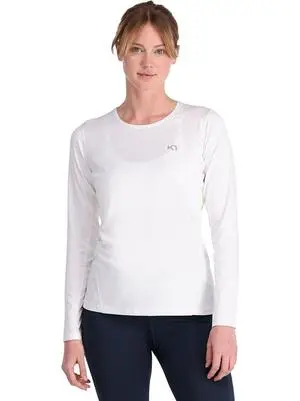 Kari Traa Nora Long-Sleeve Shirt Bwhite