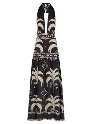 Johanna Ortiz Latin Rhythms Maxi Dress - Black