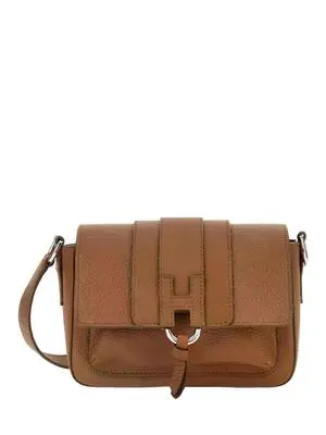 Hogan Ring-detail Shoulder Bag - Brown
