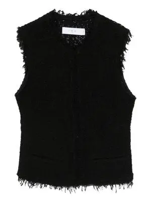 IRO PARIS Shanny Cotton Vest - Black