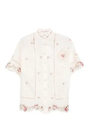 ZIMMERMANN Patience Linen Shirt