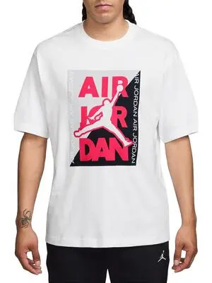 JORDAN Air Cotton Graphic T-shirt - White