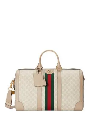Gucci Ophidia Duffle Bag - Cream