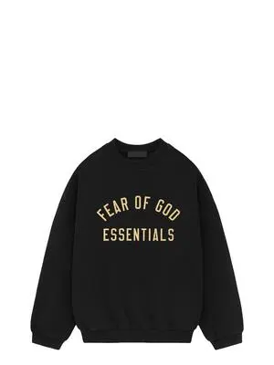 Fear Of God Fleece Crewneck - Black