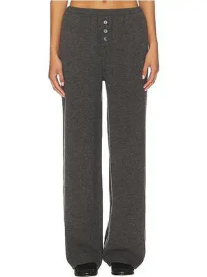 ALL MY LOVE Kayla Pants - Charcoal