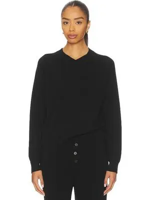 ALL MY LOVE Jess Cashmere Sweater - Onyx