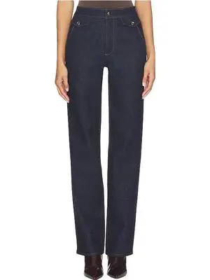 Paige Stevie Jeans With Flap Pockets - Andes