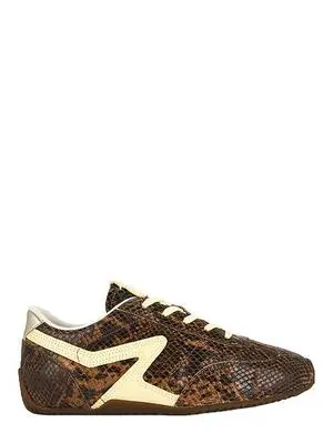 Rag & Bone Retro Runner Slim Ultra Sneaker - Mocha Snake