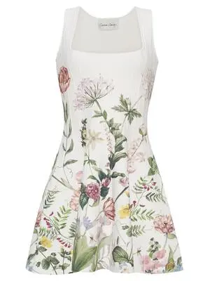 Cara Cara Velma Mini Dress - Bloomsfield Ivory