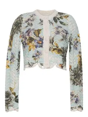 Cara Cara Jolene Cardigan - Margaux Bloom Blue