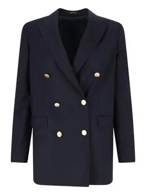Tagliatore Jasmine Double-breasted Blazer - Blue