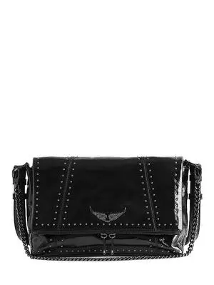 Zadig&Voltaire Rocky Ii Studded Clutch - Black