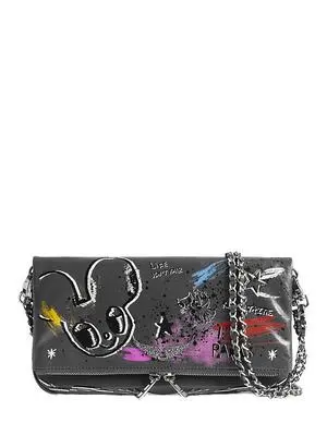 Zadig&Voltaire X Humberto Cruz Rock Leather Clutch - Road