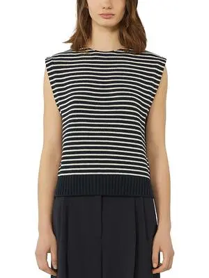 Max Mara Wkndlanda Top - Navy
