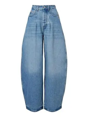 Jacquemus Barrel-leg Jeans - Blue