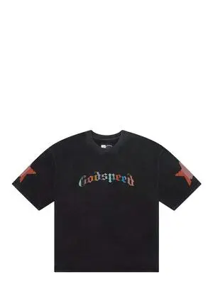 GODSPEED Pastel Cowboy Graphic T-shirt - Black