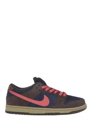 Nike Dunk Low Pro Sneakers - Baroque Brown/adobe/midnight Navy Blue