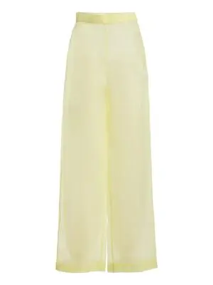MARLIES GRACE Flora Organza Pants - Yellow