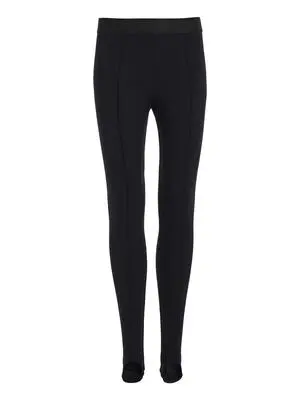 Wardrobe.NYC Opaque Stirrup Legging - Black