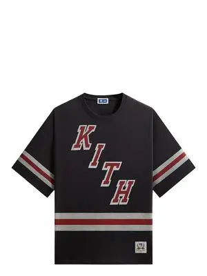 Kith For The New York Rangers Retro Centennial Bishop Tee - Black