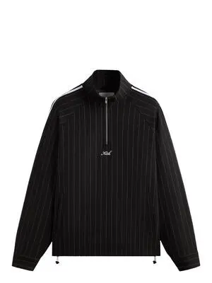 Kith Double Weave Riley Quarter Zip - Black