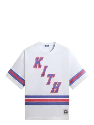 Kith For The New York Rangers Centennial Bishop Tee - White
