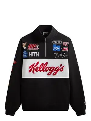 Kith Treats For Kellogg’s Quarter Zip - Black