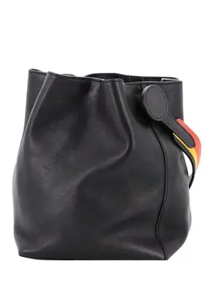 Hermès Licol Bag Evercolor 17 Bucket Bag - Black