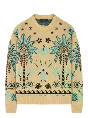 Alanui Echoes Of The Island Sweater - Neutrals