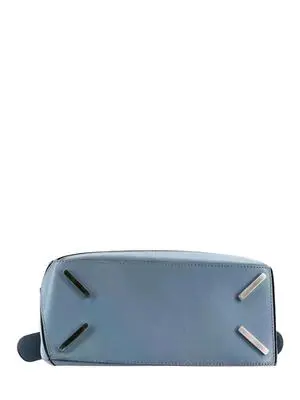Loewe Puzzle Leather Small Satchel - Blue