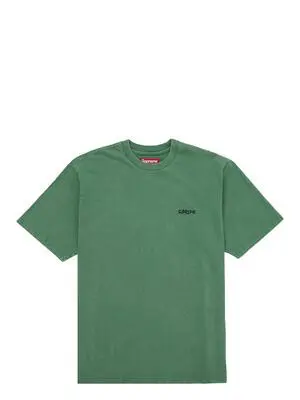 Supreme Washed Short Sleeve Top - Green